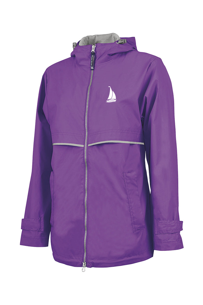 Tri Sigma Outerwear – Purple & Pearls - Tri Sigma