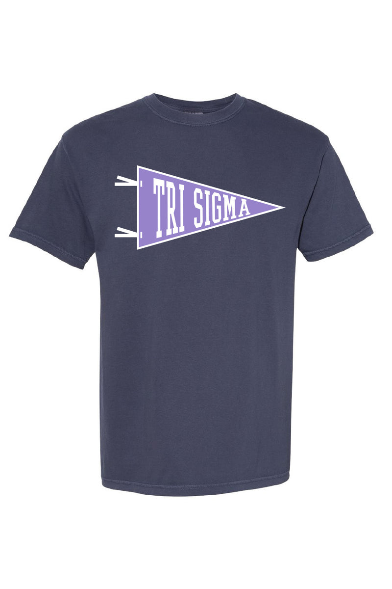 Classic and Collegiate Tri Sigma Style – Purple & Pearls - Tri Sigma