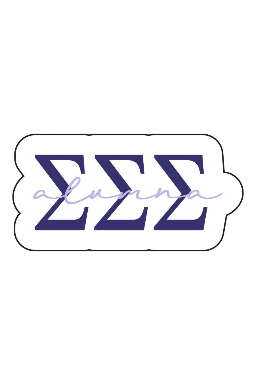 Extras – Purple & Pearls - Tri Sigma